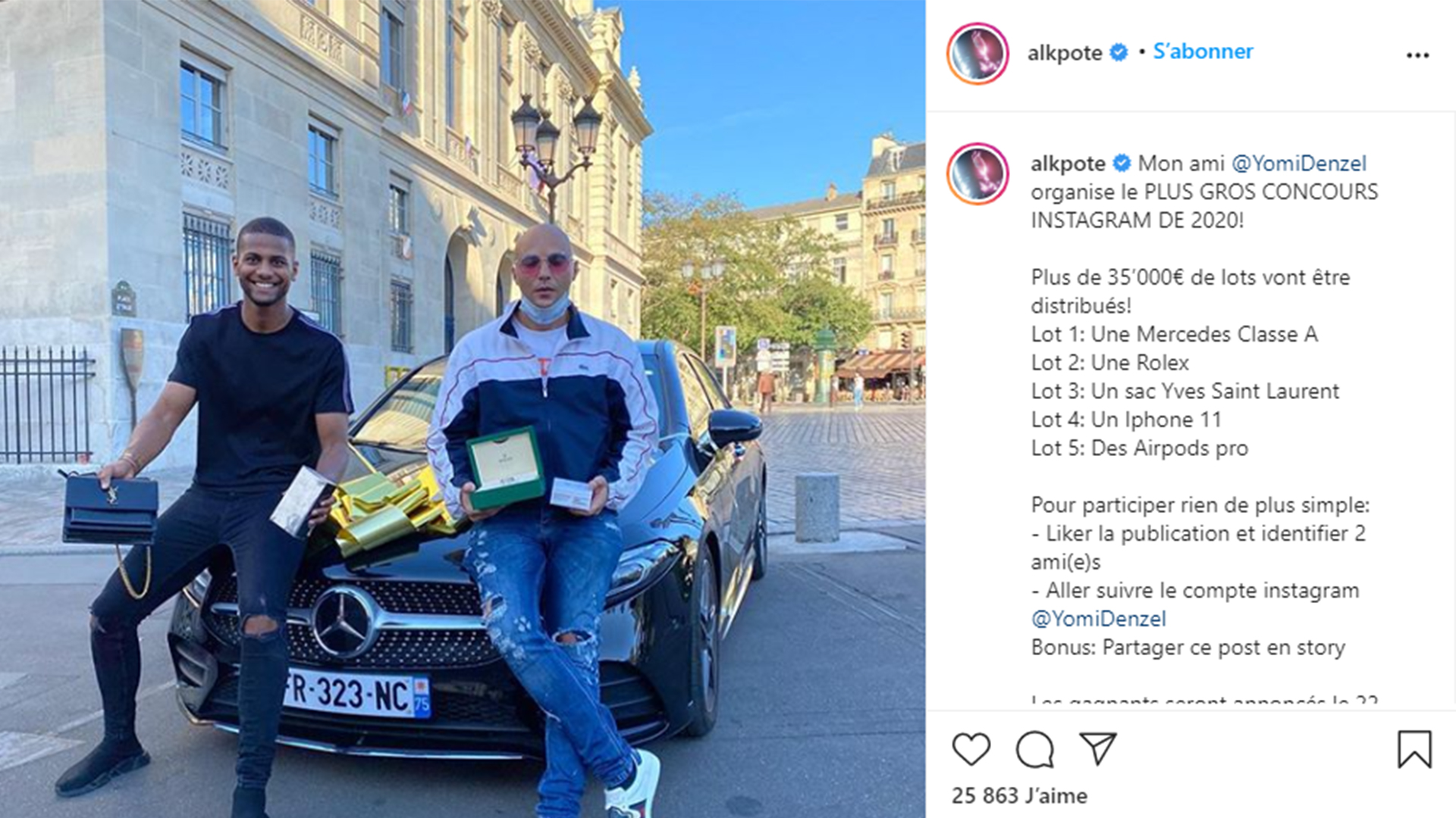 Yomi Denzel, son incroyable concours ! - Wimersion, Agence Digitale